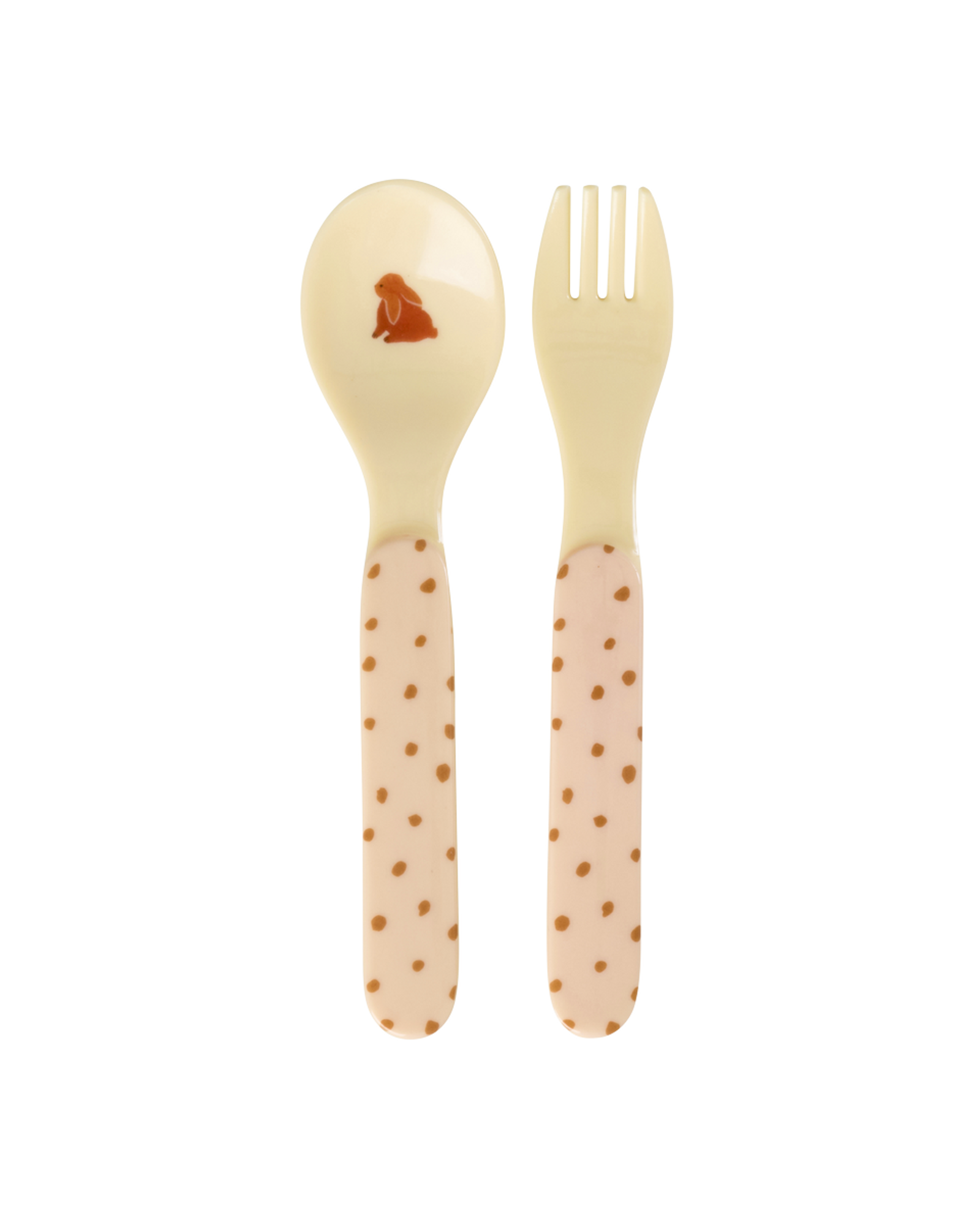 Baby Spoon and Fork - Pink - Fairytale