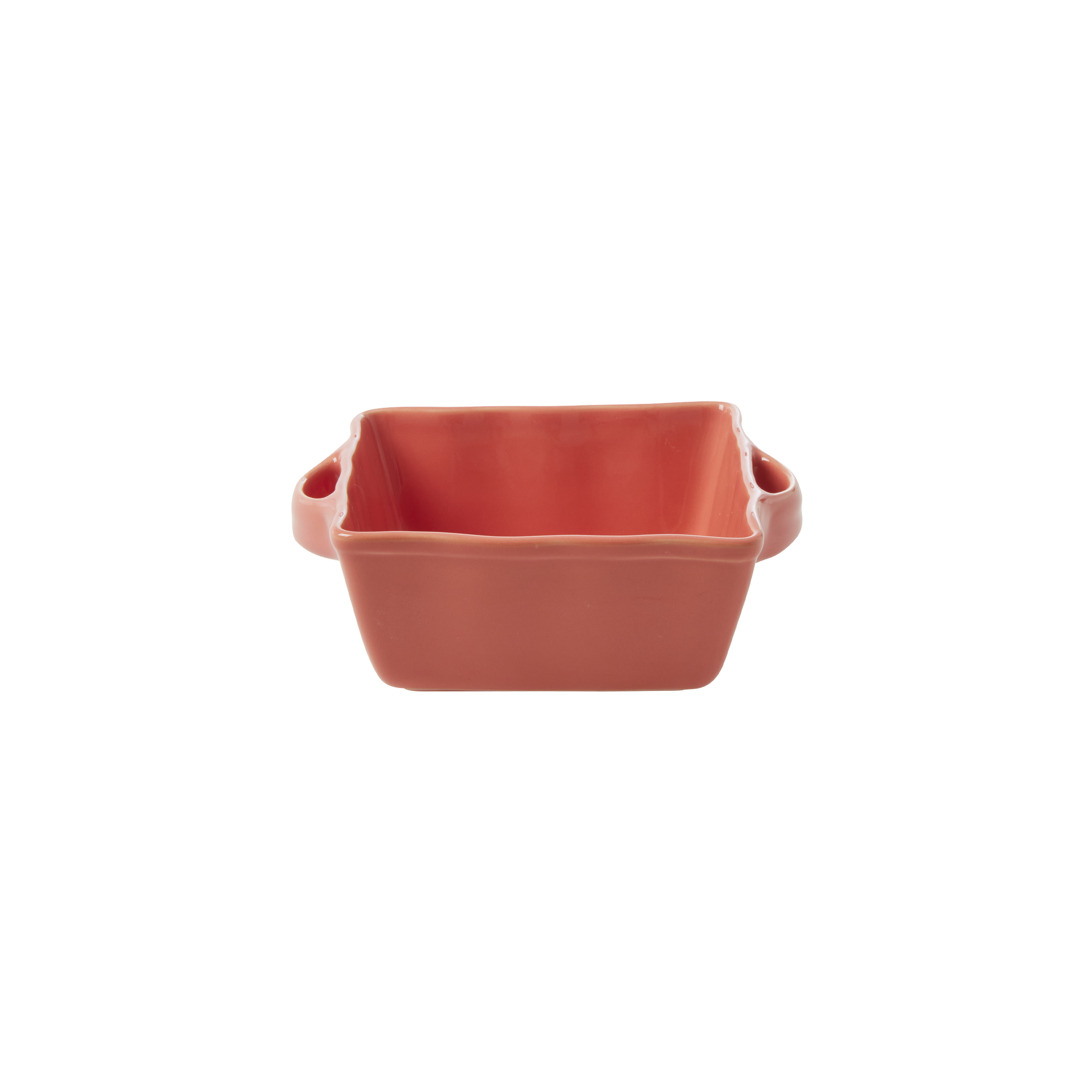 Buy Extra Small Square Ceramic Oven Dish - Dark Coral | Danish design ...