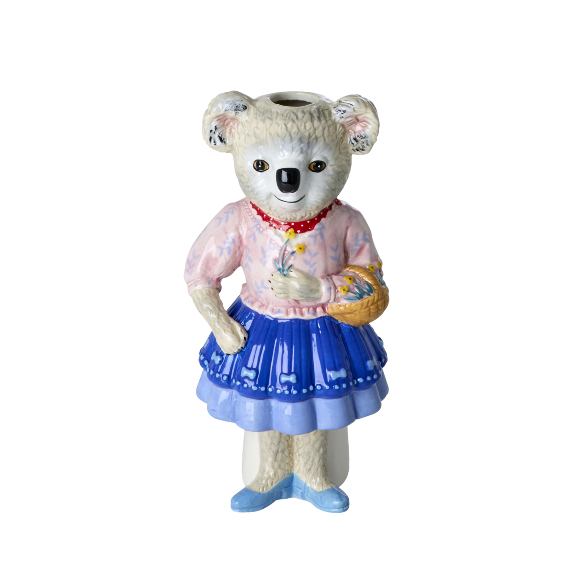 Koala Keramik Vase - Hellgrau - Nathalie Lété – rice