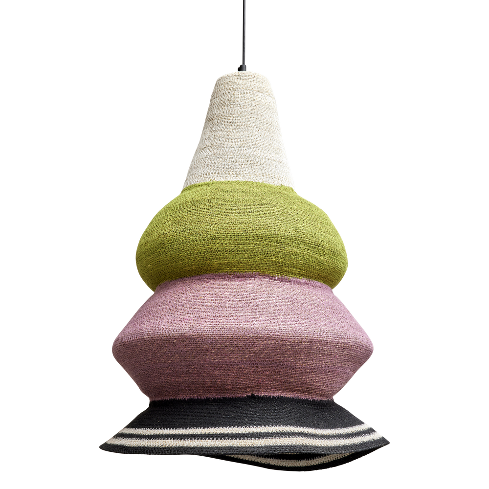 Buy Extra Large Seagrass Lamp - Green | Danish design