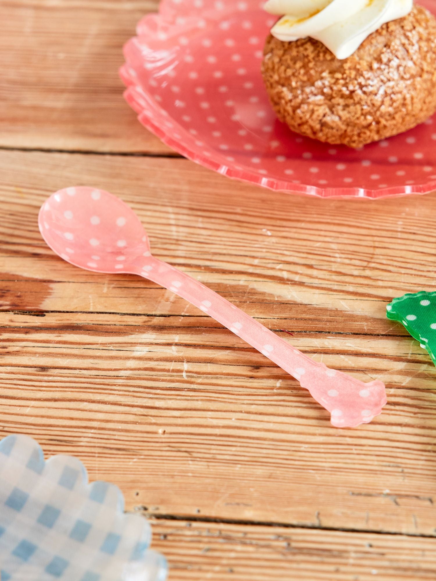 Acrylic Teaspoon - Coral – rice