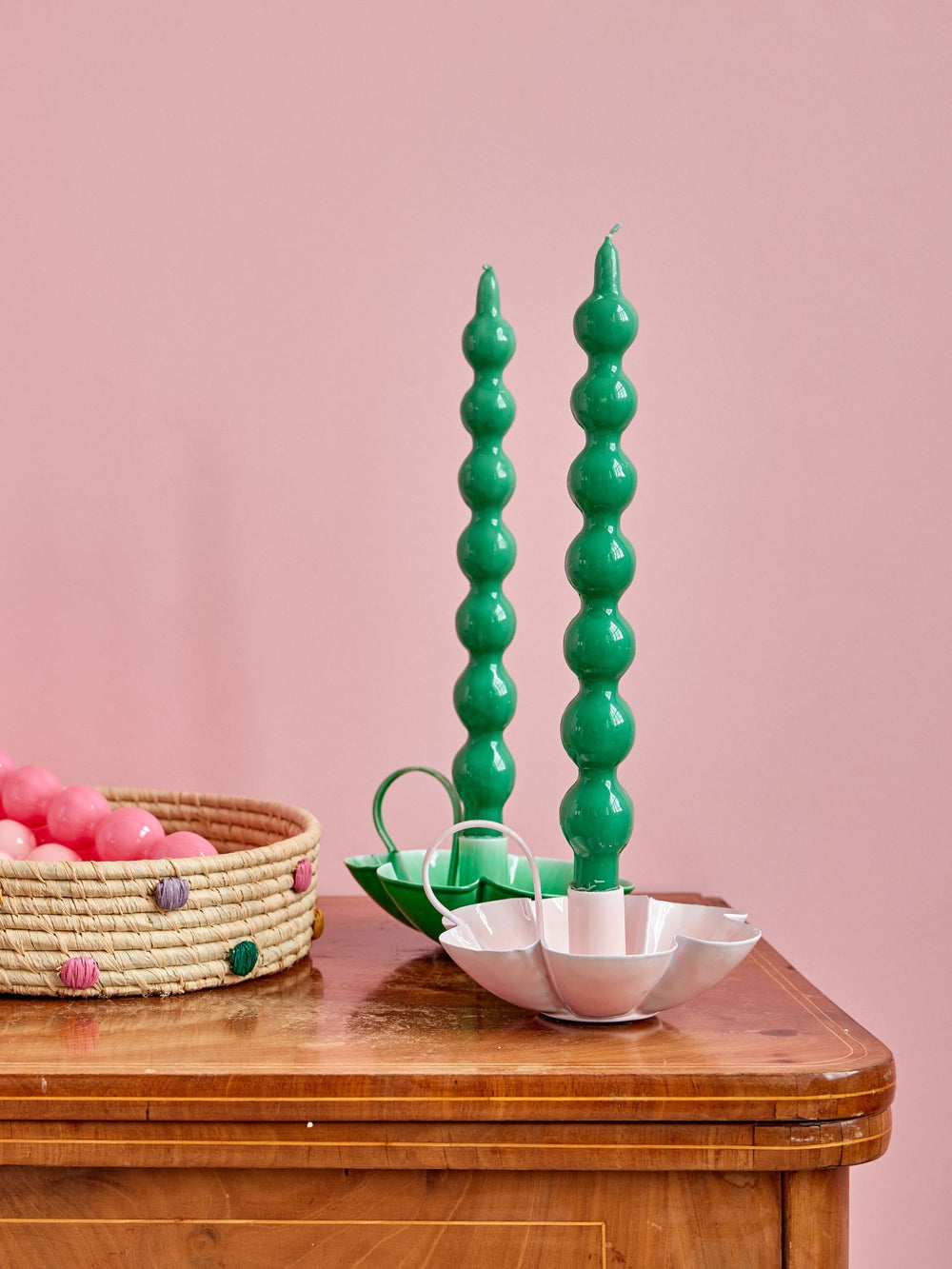 Buy Candle - Green - 2-pack | Danish design