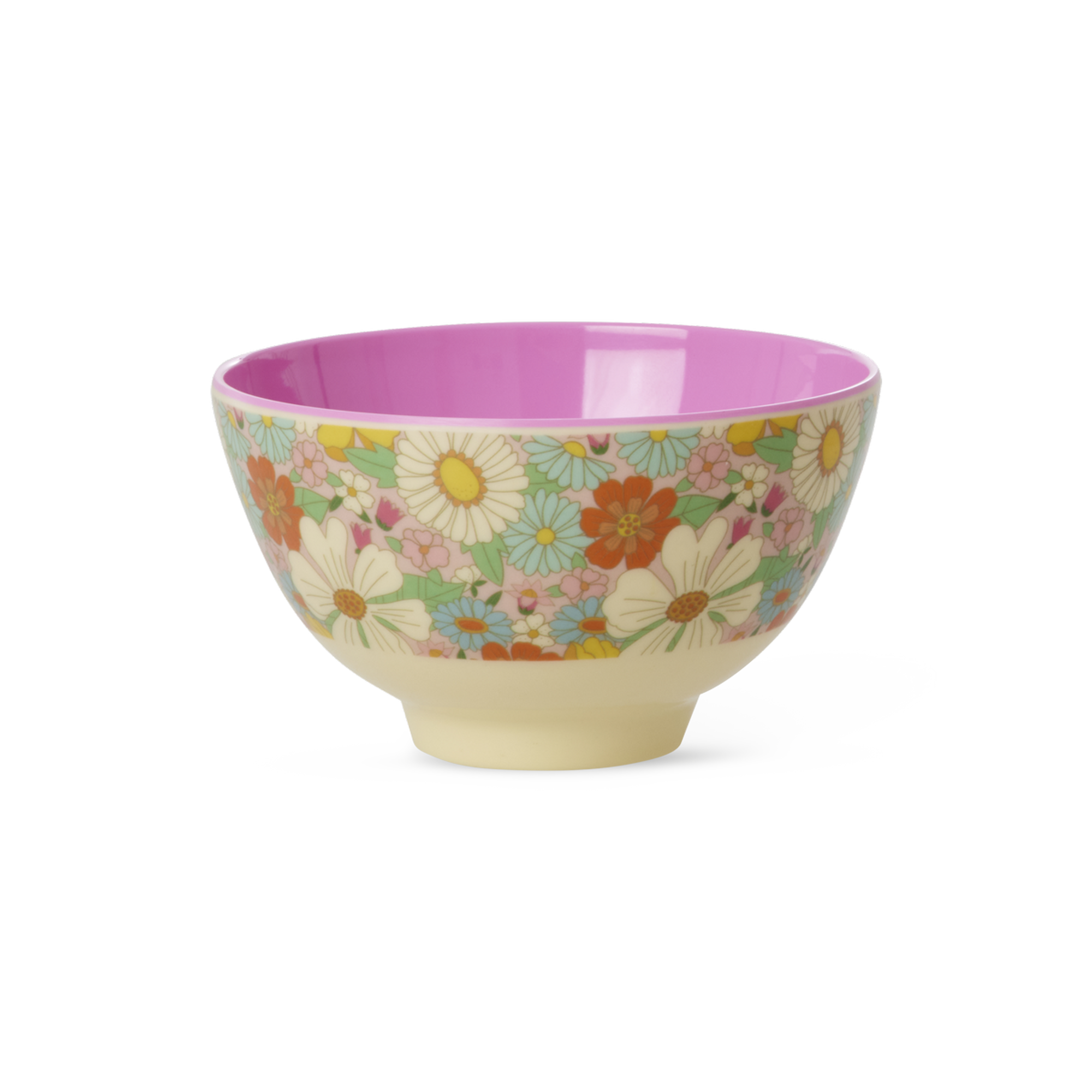 Small Kids Bowl - Soft Pink - Flower Power – rice