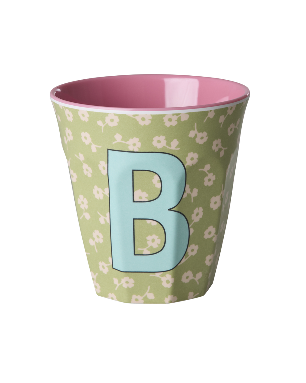 Blooms and stars alphabet cups