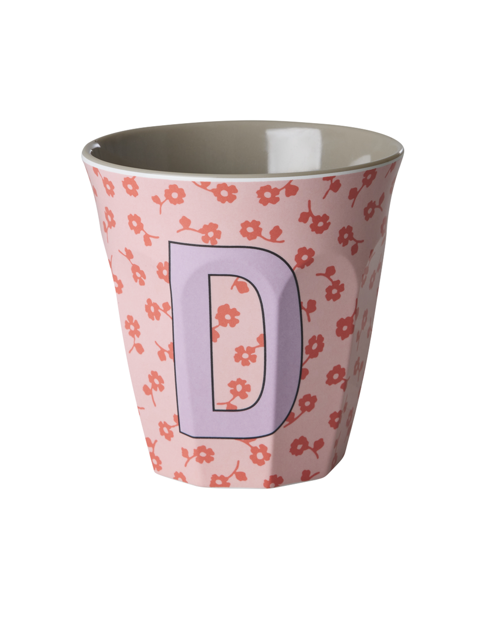 Blooms and stars alphabet cups