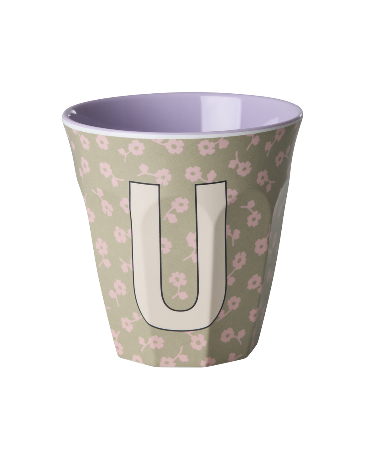 Blooms and stars alphabet cups