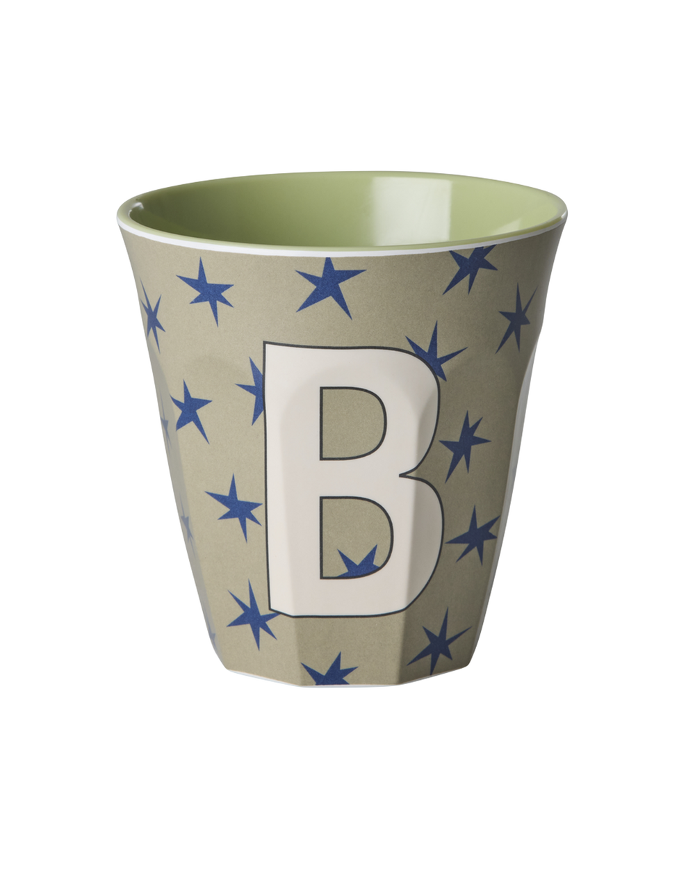 Blooms and stars alphabet cups