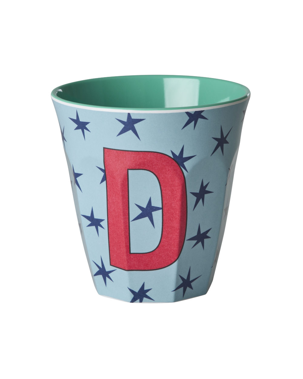 Blooms and stars alphabet cups