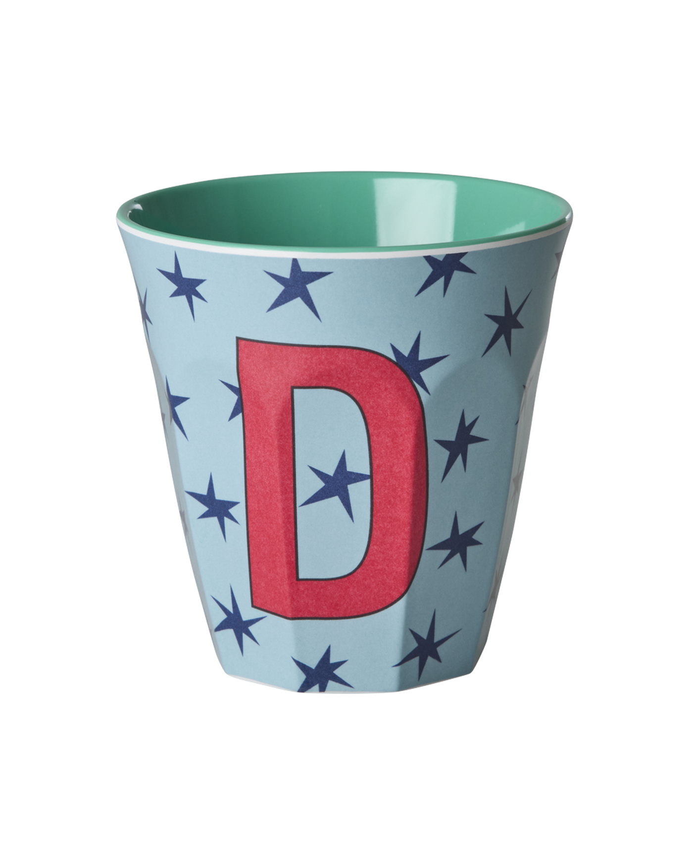 Blooms and stars alphabet cups