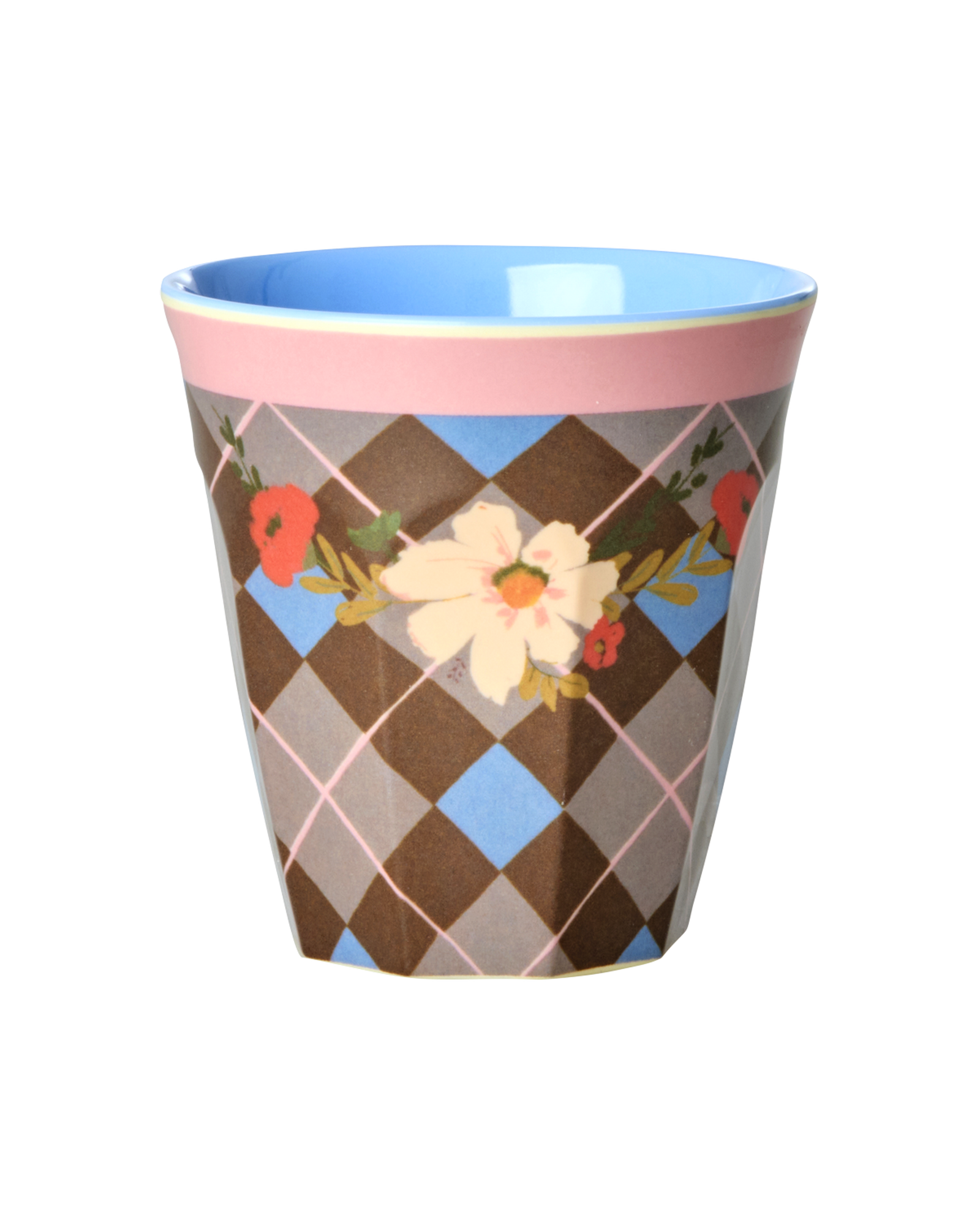 Medium Cup - Brown - Gorgeous Tile Print