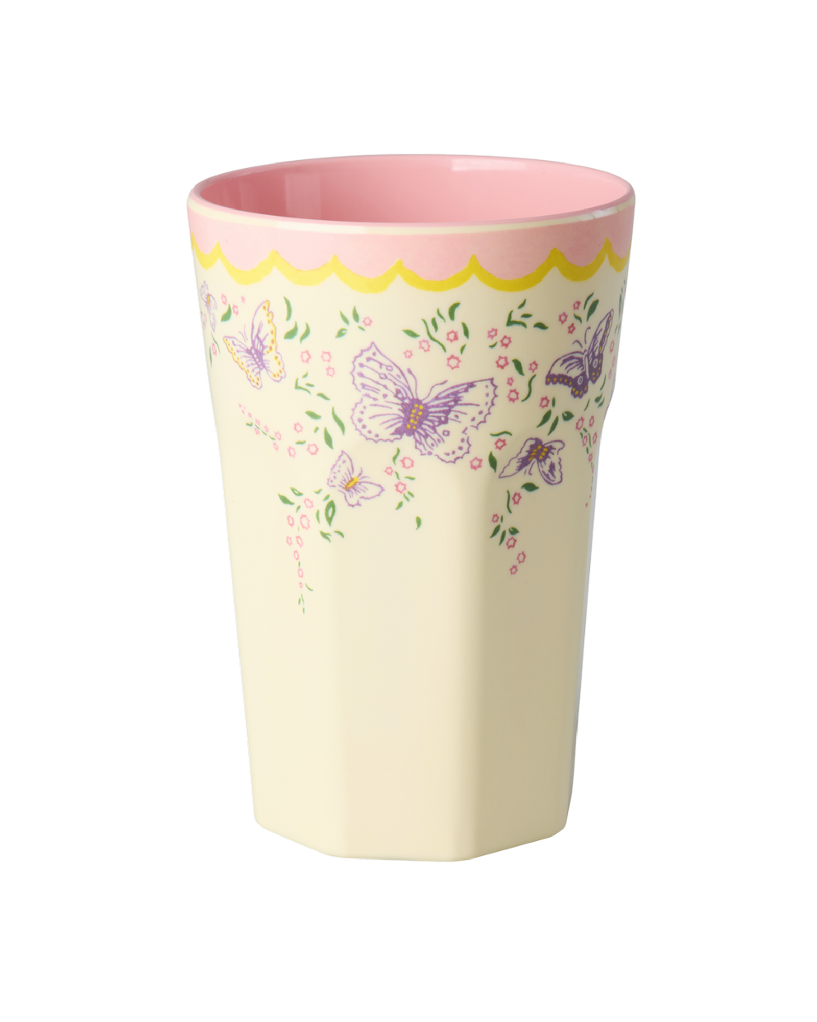 Tall Cup - Cream - Spread Your Wings Print