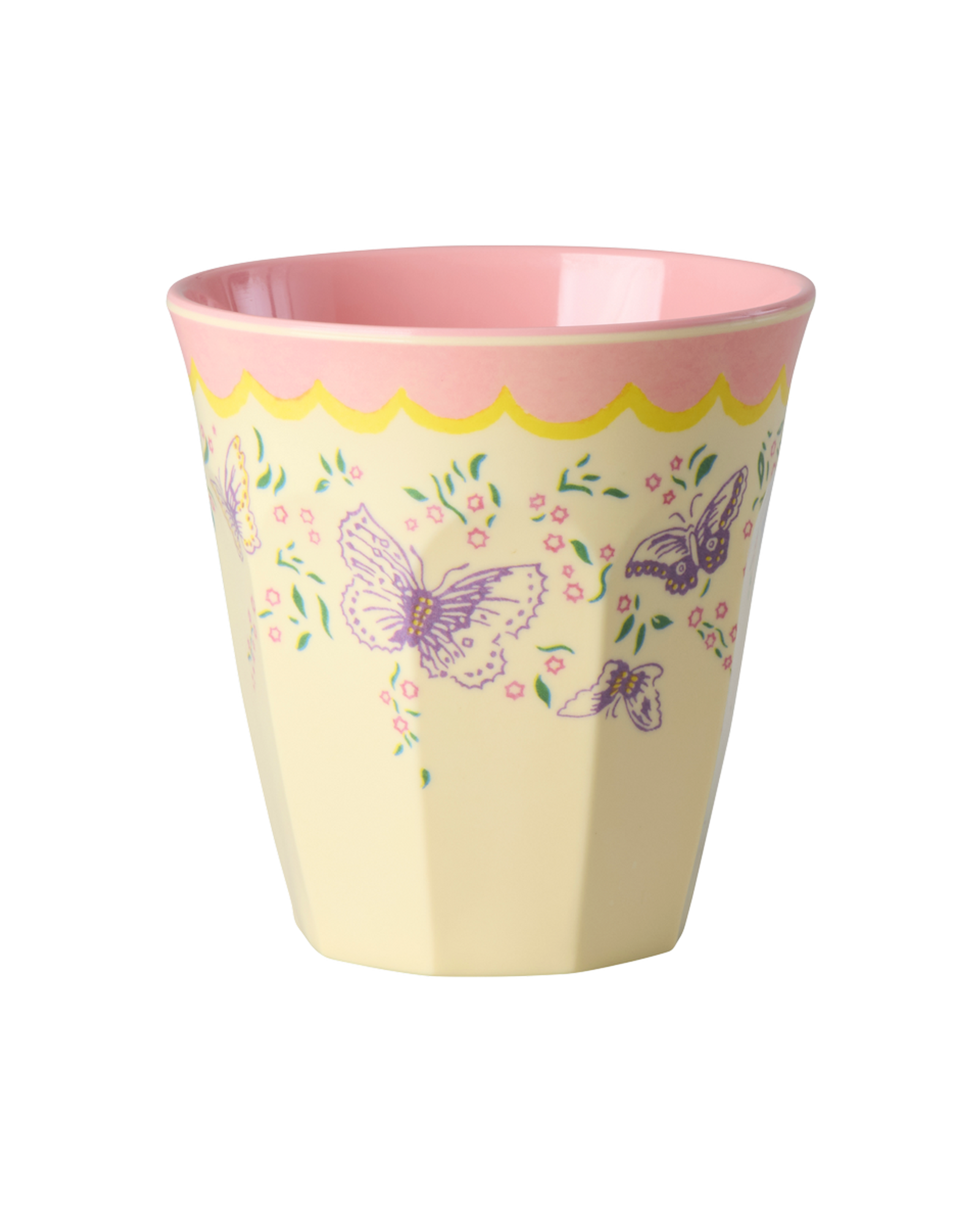 Medium Cup - Cream - Spread Your Wings Print